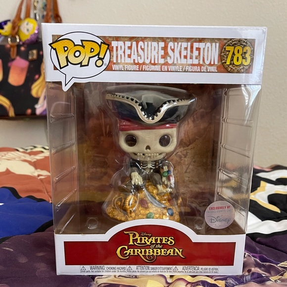 Disney | Other | Pop Treasure Skeleton Pirates Of The Caribbean 783 ...